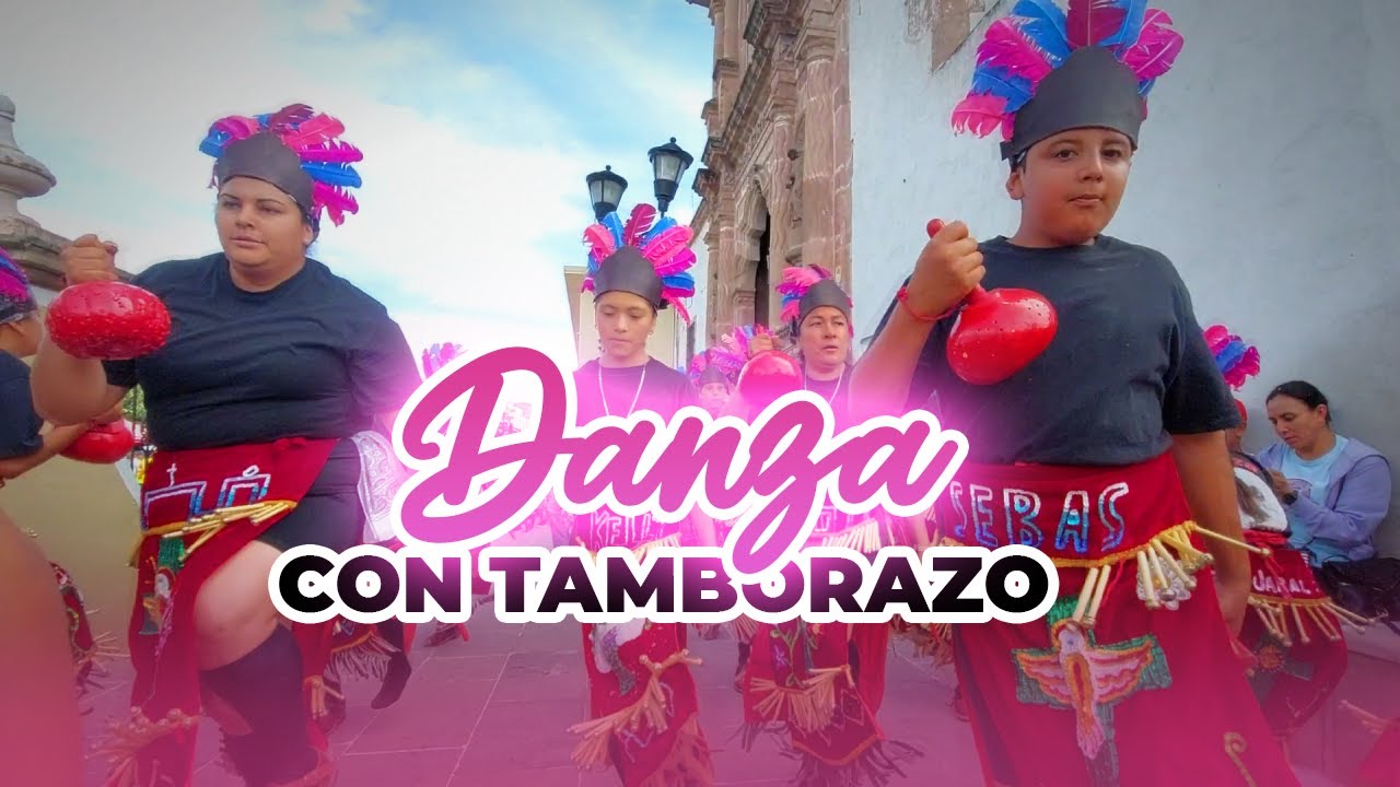 DANZANTES BAILAN CON MÚSICA DE TAMBORAZO - YouTube
