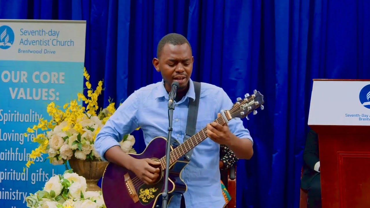 Joseph Mwepu _ I Still Believe. A Live Performance At The Youth Week Of ...