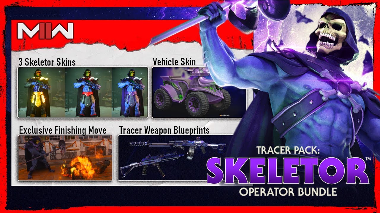 The Master Of The Universe: SKELETOR 💀 Operator Bundle Showcase - MW2 ...