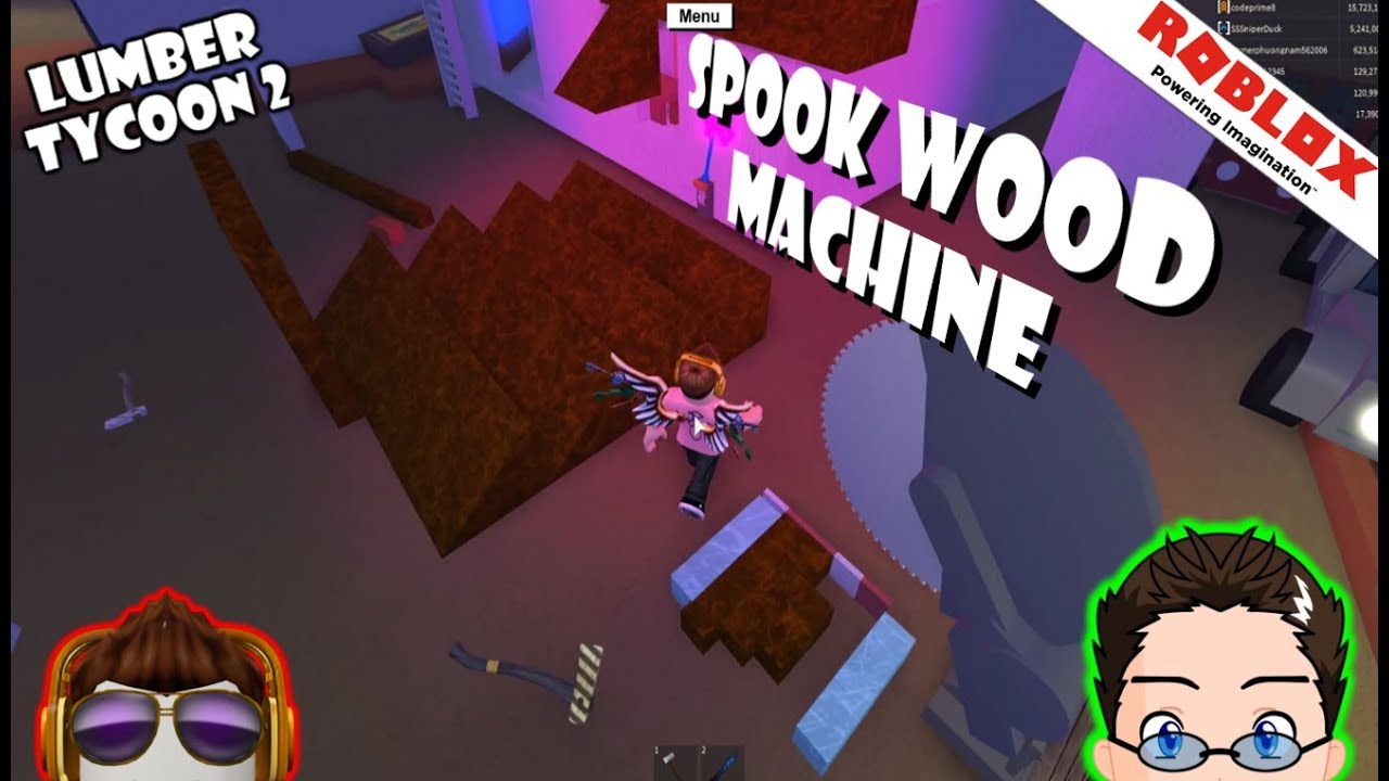 Roblox - Lumber Tycoon 2 - Spook Wood Unit Machine. - YouTube