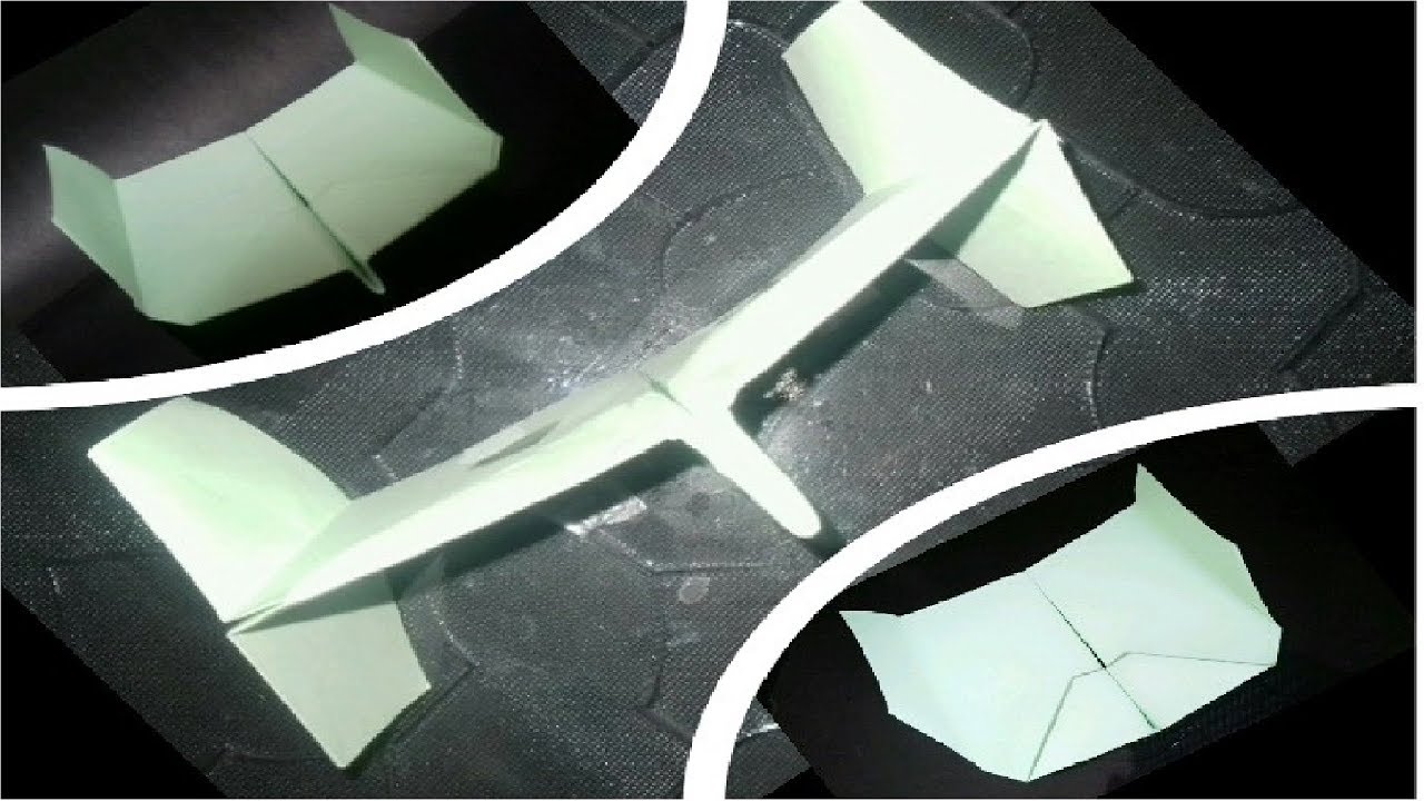 paper plane-How to make a Paper Airplane -star wars paper plane-origami ...