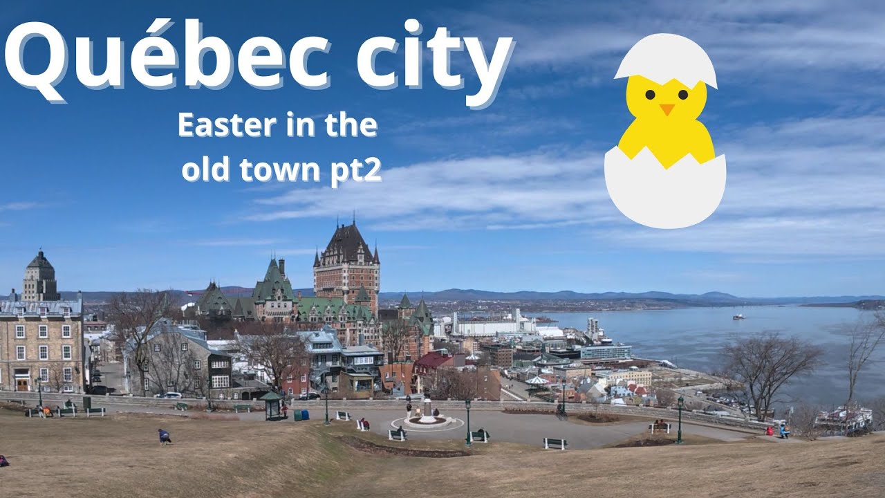 [4K60FPS] Quebec city walk | Easter Old Quebec city Walk | DJI Action 5 ...
