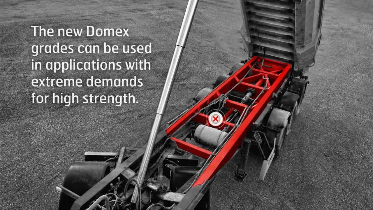 SSAB - Domex High Strength Steel - YouTube