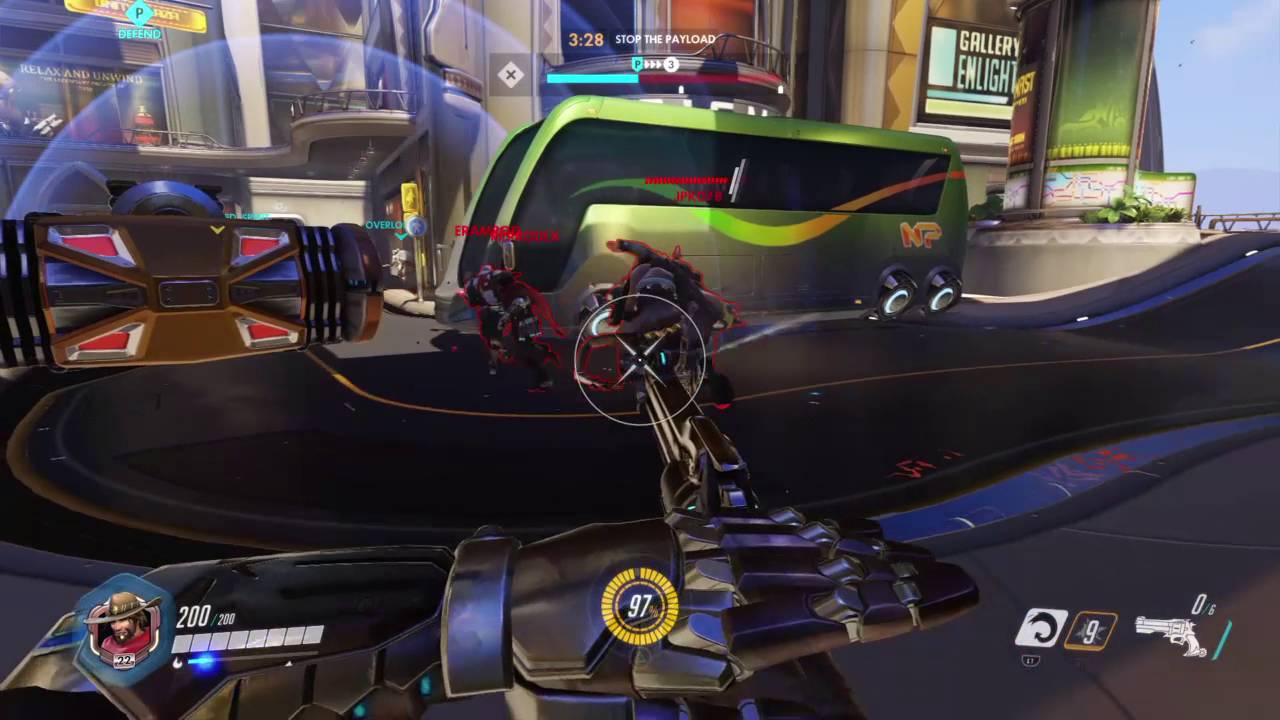 Overwatch Match - McCree (2) - YouTube