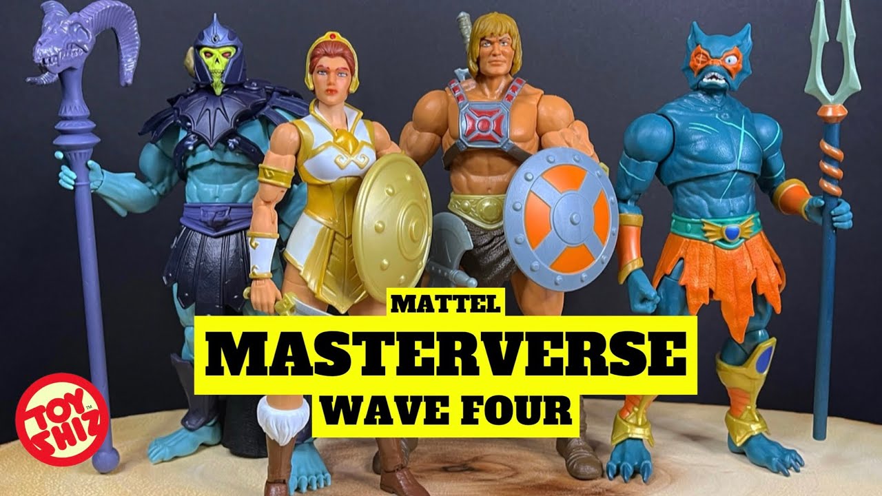 2022 MOTU MASTERVERSE WAVE FOUR | Mattel - YouTube