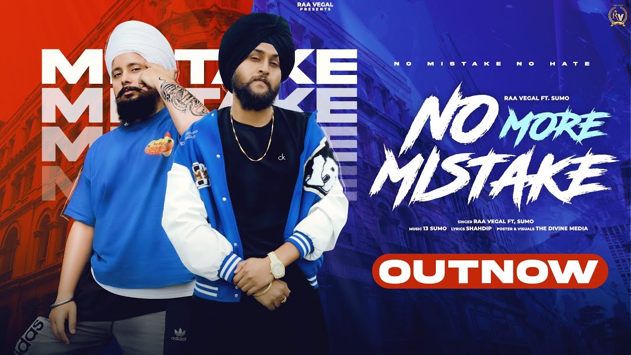 NO MORE MISTAKE - RAA VEGAL ft 13 SUMO (lyrics video) - YouTube