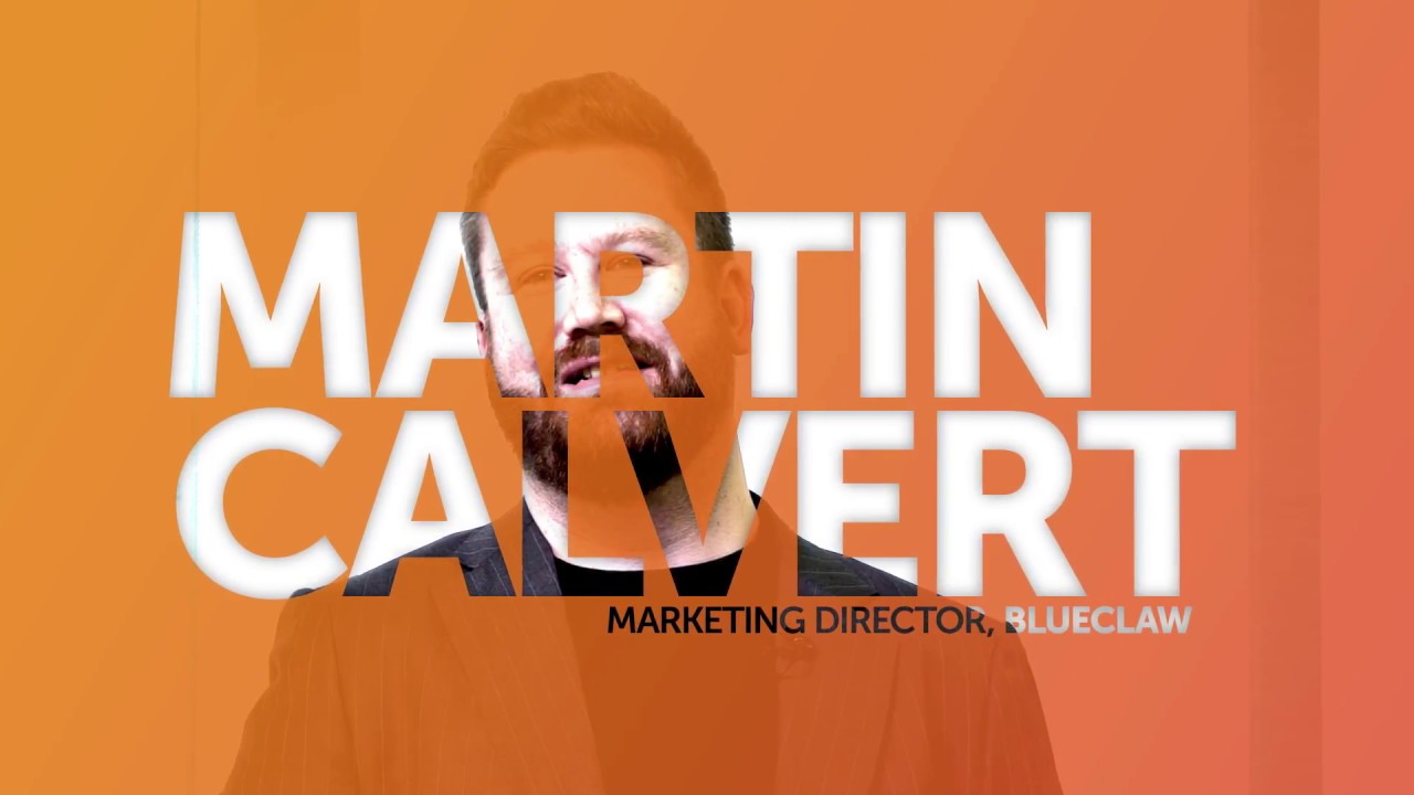Martin Calvert, Marketing Director at Blueclaw - YouTube