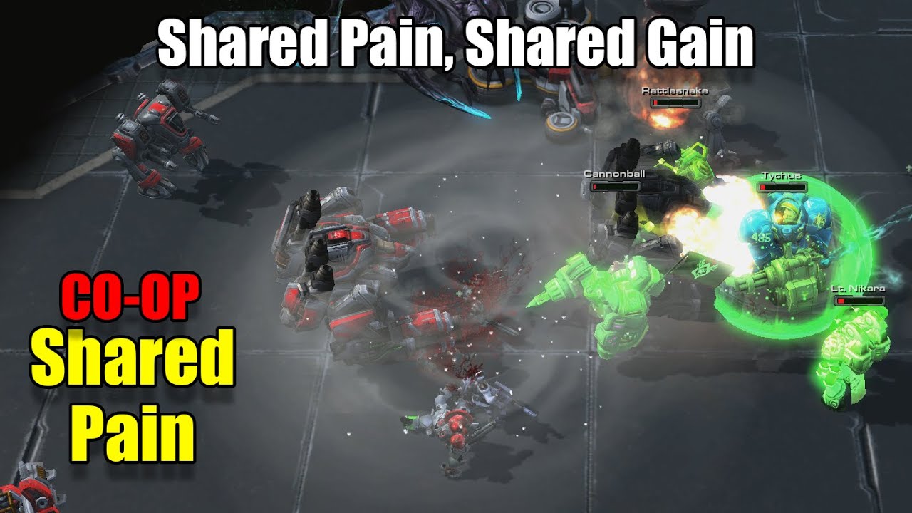 Shared Pain | StarCraft 2 Co-op Brutal Mutation | Tychus & Alarak - YouTube