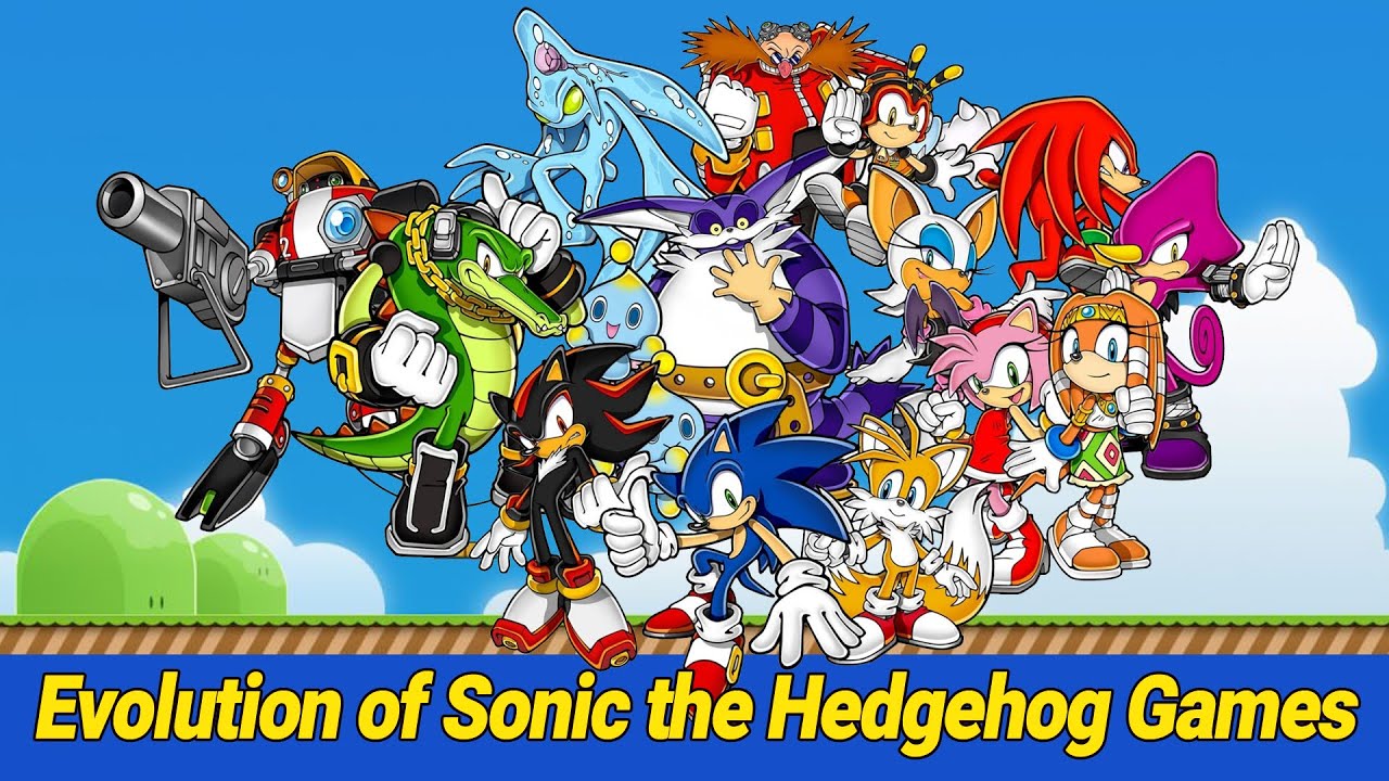 The Evolution of Sonic the Hedgehog Games 1991 - 2022 - YouTube