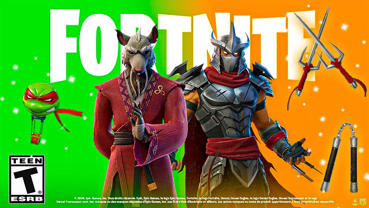 Willkommen zum Mythischen TMNT UPDATE in Fortnite - YouTube