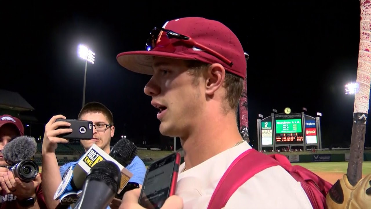 Casey Martin interview after 17-3 win over Grambling in NLR - YouTube