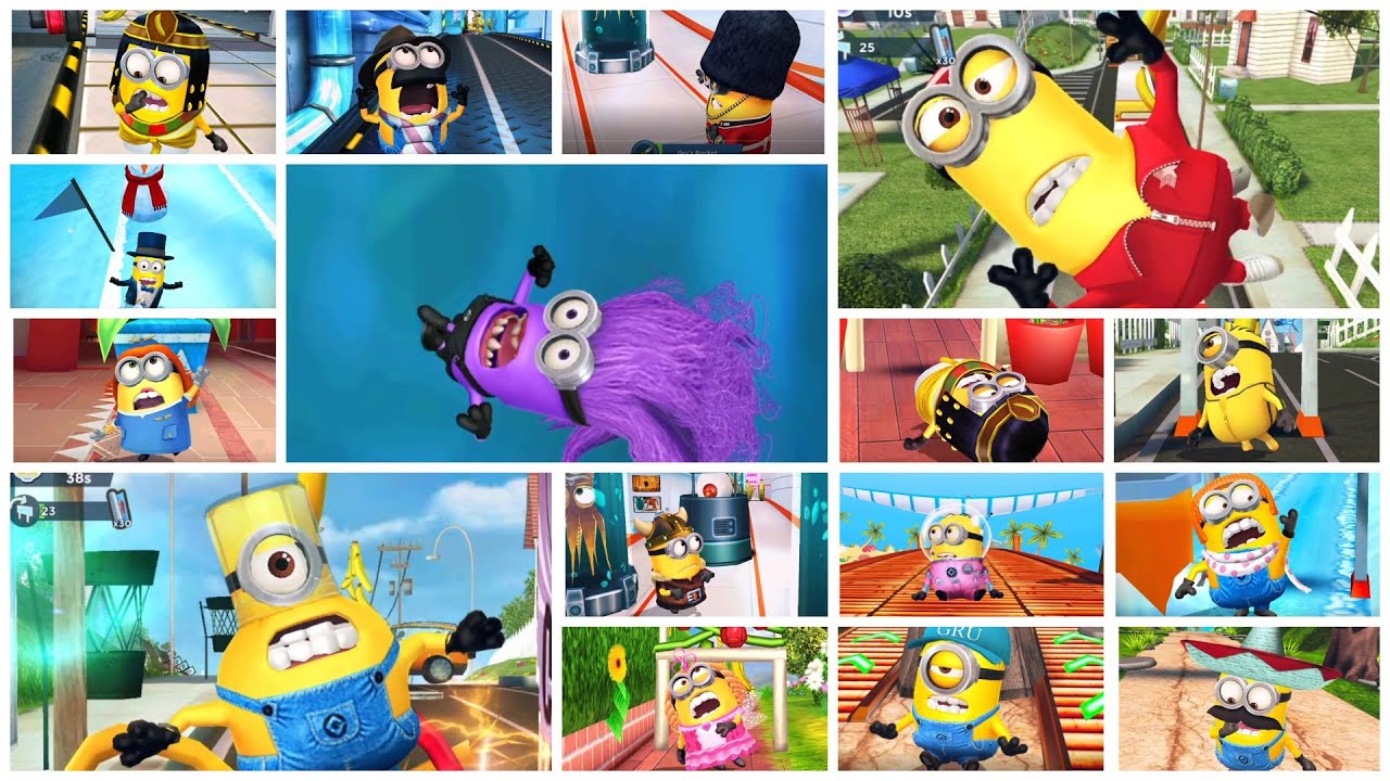 Minion Rush 120 Funny Fails - YouTube