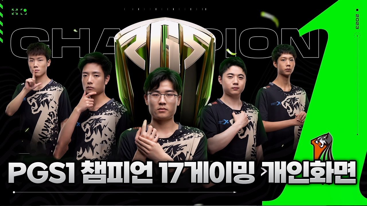 PGS1 챔피언 17게이밍 시점으로 다시 보기 PGS1 17Gaming Highlight - YouTube