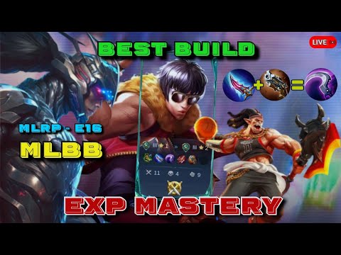 YT16 mlbb live game stream| rank push EXP Mastery! MLRP-Ep16 - YouTube