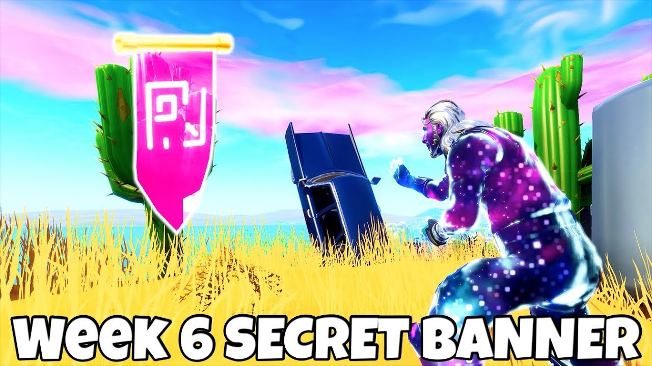 *FREE* SECRET BANNER LOCATION..! (NEW! Season 7 Week 6 Banner) Fortnite ...