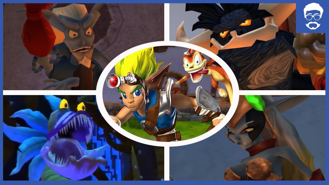 Jak And Daxter: The Precursor Legacy - All Bosses + True Ending - YouTube