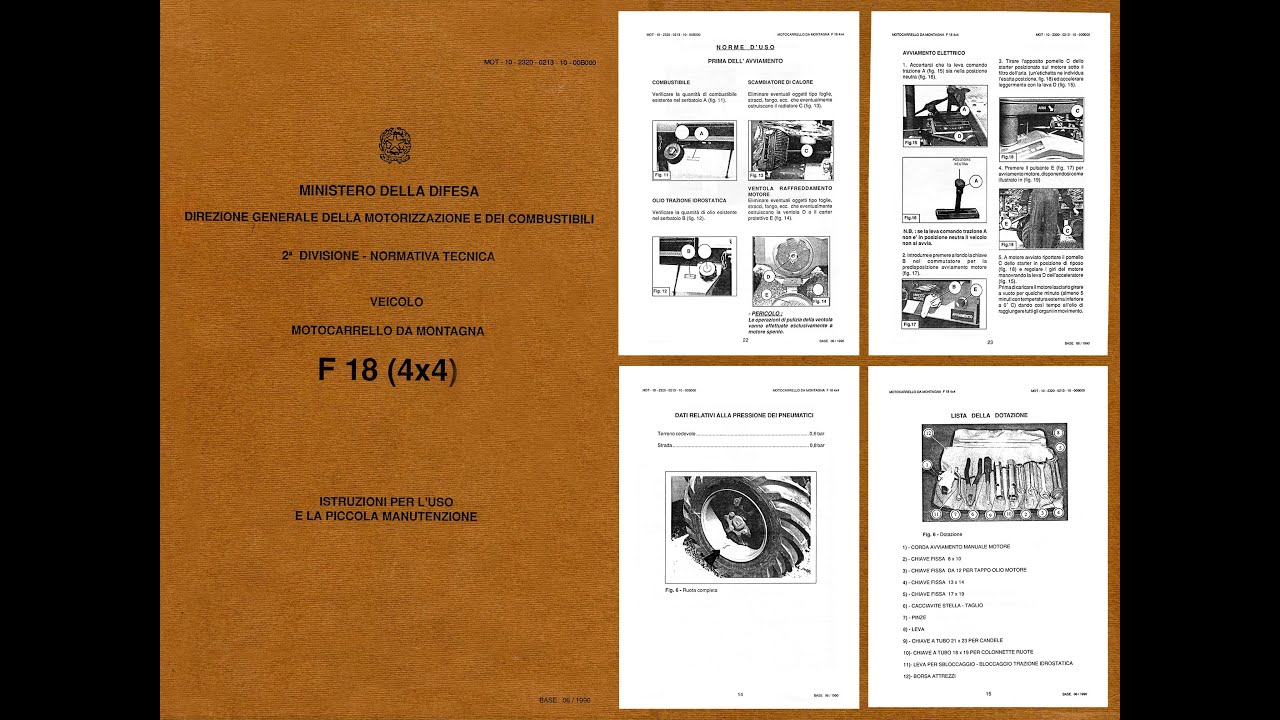 FRESIA F18 4X4 INSTRUCTION MANUAL FOR USE AND SMALL MAINTENANCE - YouTube
