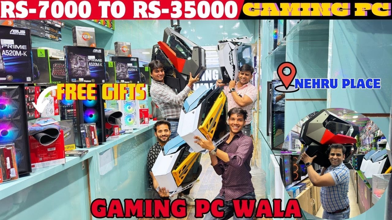 Rs-7000 To Rs-35000 Best Budget Gaming Pc | Gaming Pc Wala | Nehru ...