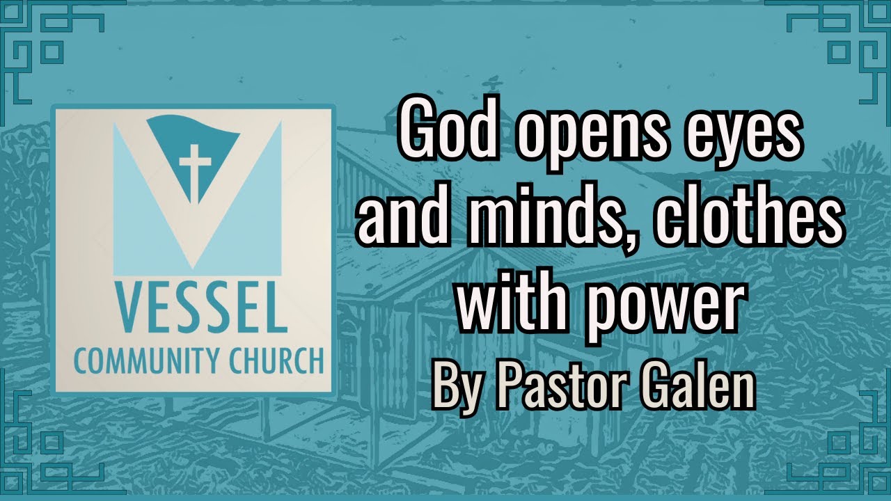 Open Your Eyes, Renew Your Mind, Walk in Power | Luke 24 Sermon - YouTube