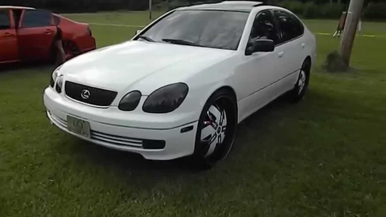White Lexus GS 500 on Starr Wheels #PinkySlimWaistCarShow # ...