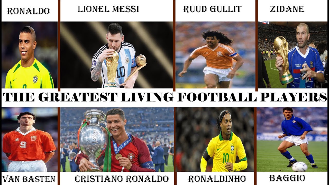 50 Greatest Living Football Players - YouTube