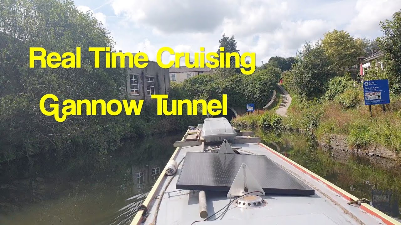 163. Real Time Cruise | Gannow Tunnel | Leeds Liverpool Canal. - YouTube
