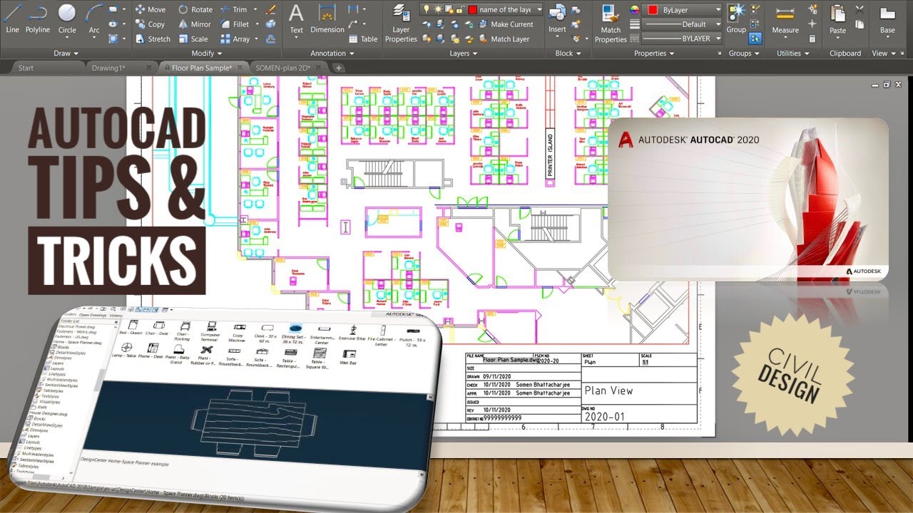 AutoCAD Tips and Tricks | Autocad for beginners | Autocad shortcuts ...