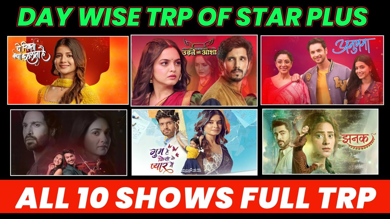Star Plus All Shows Full Day Wise TRP of Week 48 : Jhanak, Udne Ki ...