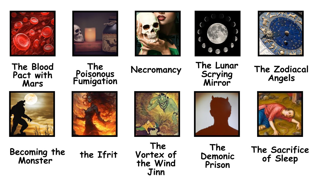 Every DEADLY RITUAL in the Most Forbidden Book: PICATRIX Explained ...