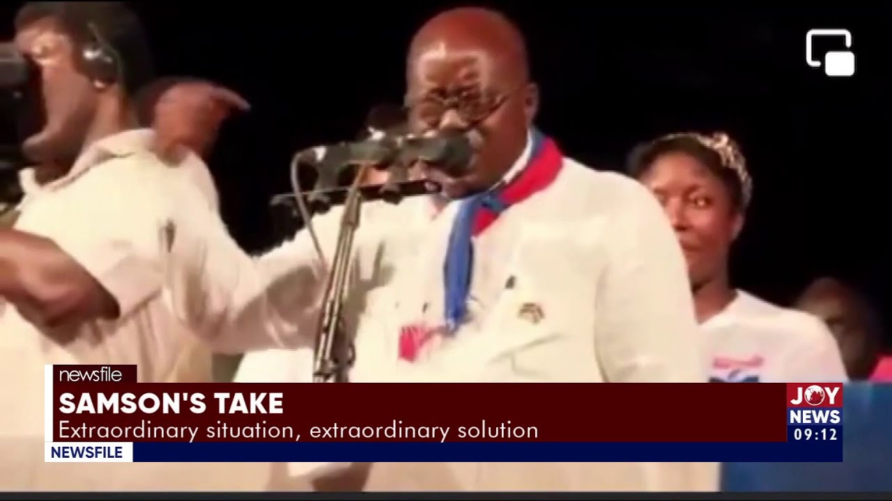 Samson's Take: Extraordinary situation extraordinary solution ...