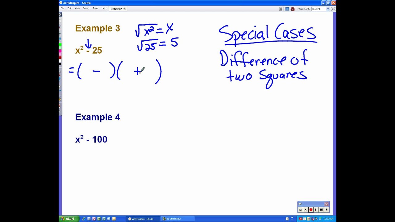 Factor Completely Solve By Factoring Youtube