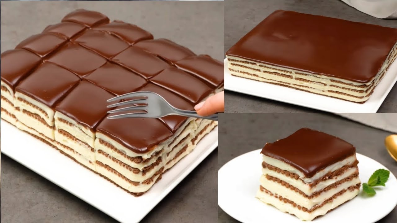 yummy dessert! The most delicious dessert without oven! simple ...
