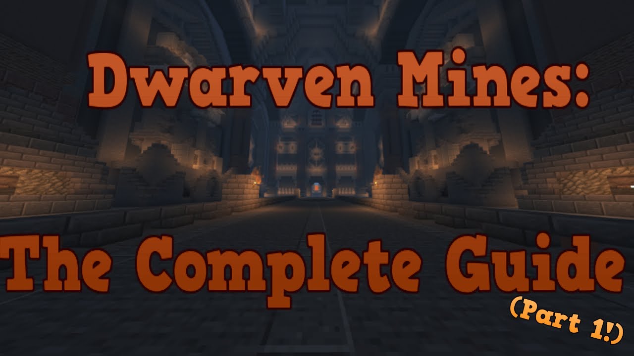 The Complete Guide to the Dwarven Mines ¦ Part 1 (Hypixel Skyblock ...