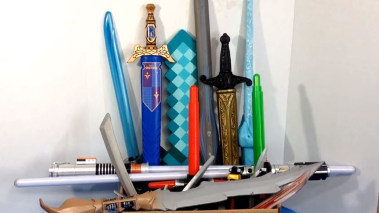 Box of Toys ⚔️ Box Full of Toys 🎁 Toy Weapons ⚔️ Swords ⚔️ Kids Toys 💥 ...