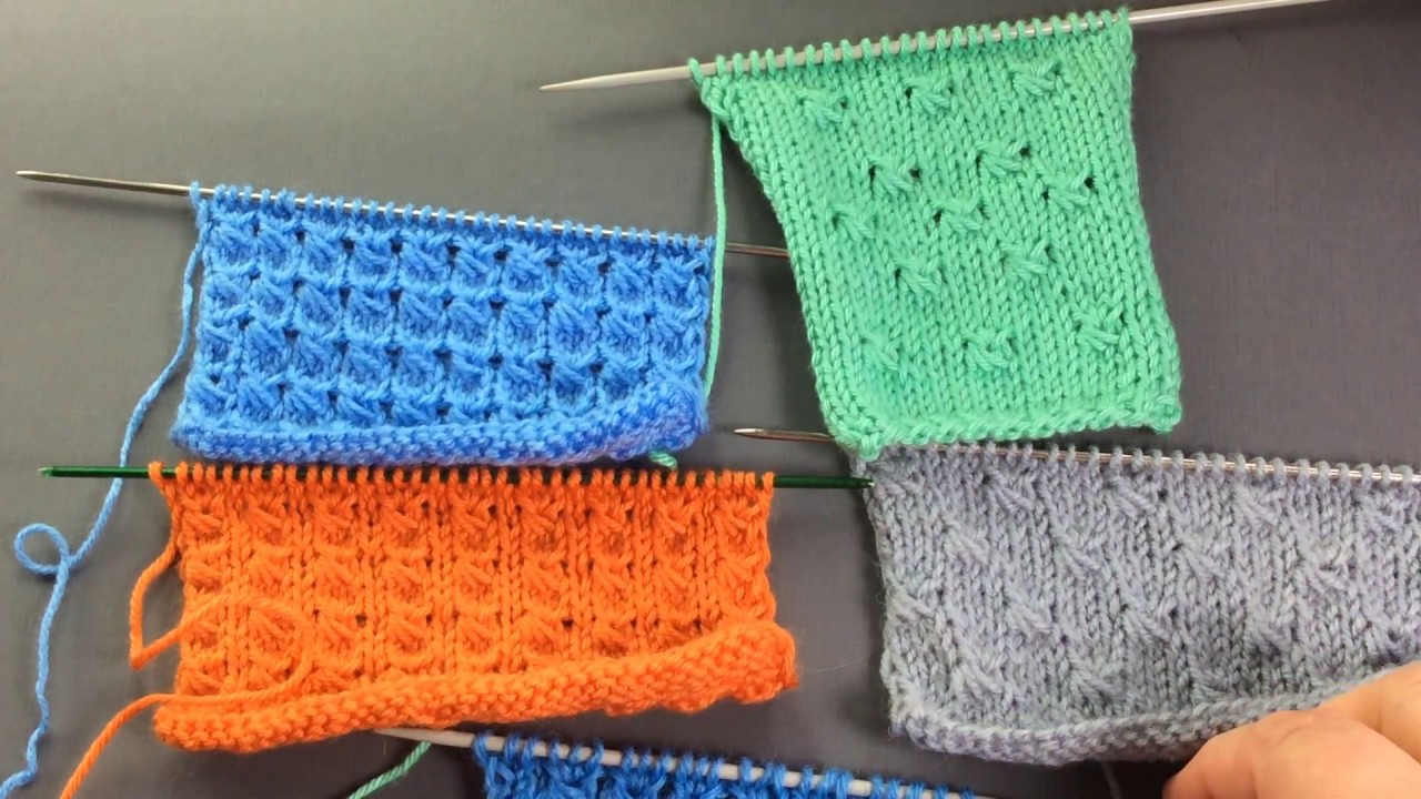 Knit Pinwheel / Вертушка / Вязание спицами - YouTube