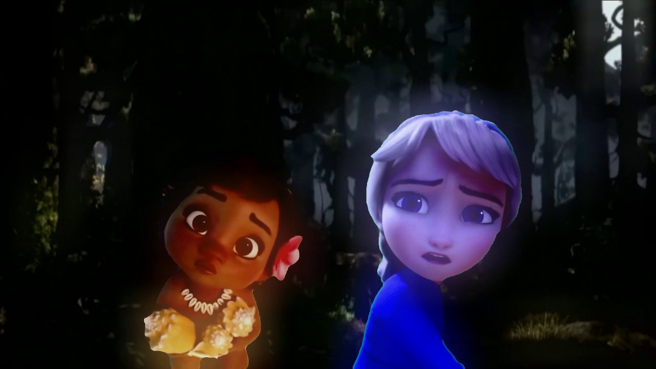 Merida feat. Moana & Elsa || Milk and Cookies - YouTube