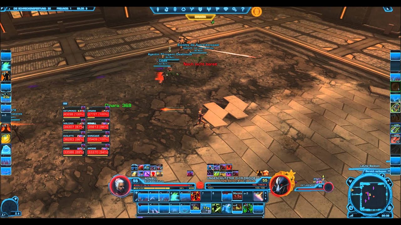 SWTOR Dread Master Brontes HM DpS PoV - YouTube