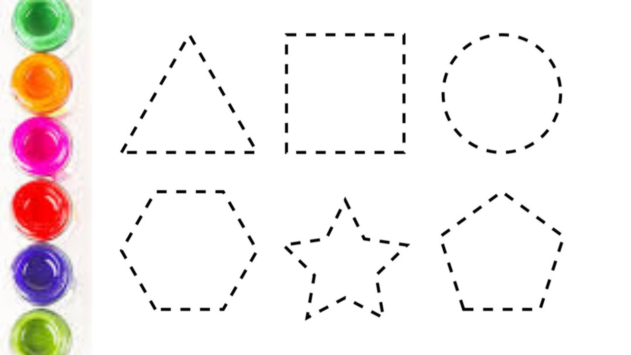 drawing for kids, drawing, shapes name, drawings shapes, shapes - YouTube