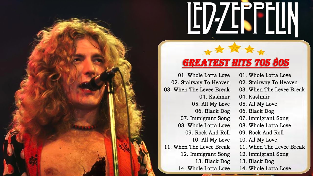 Led Zeppelin Greatest Hits Full Album 2024 | Best of Led Zeppelin ...