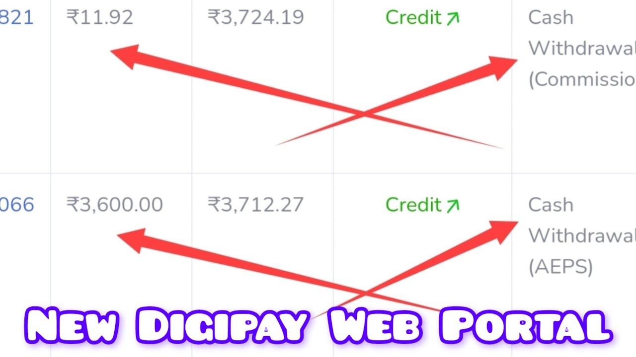 Csc aeps Commision digipay web portal Commision digipay web portal log ...