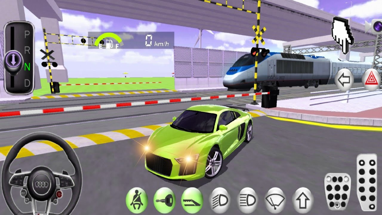 3d driving class - New Audi R8 Vs Bullet Train 🔥🔥 Android Gameplay ...