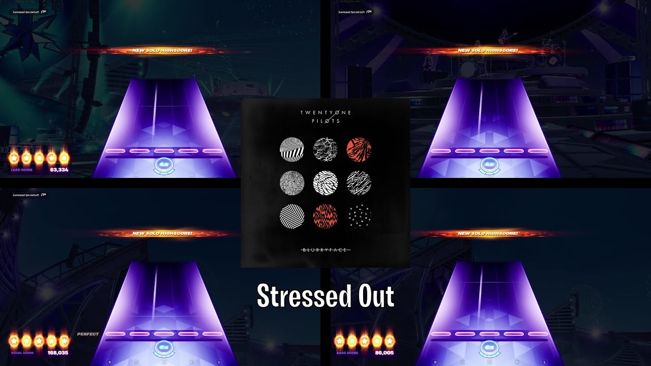Stressed Out | All Tap Mode Instruments | Expert Flawless | Fortnite ...