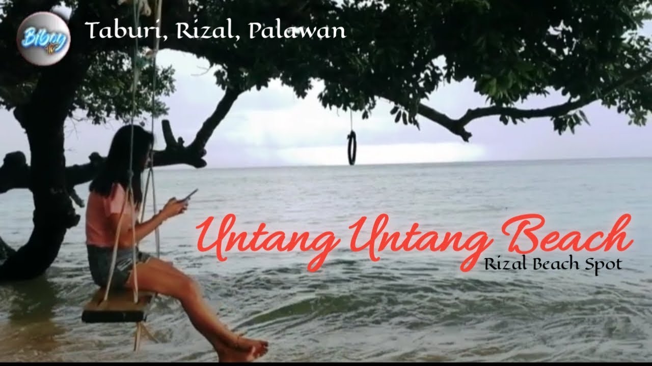 Untang Untang Beach | Rizal, Palawan - YouTube