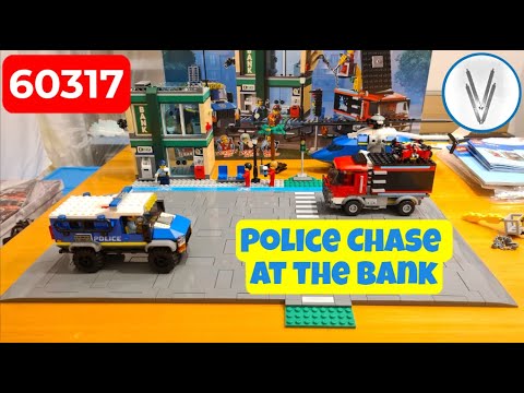 Lego City Police Chase at the Bank Unboxing 60317 - YouTube