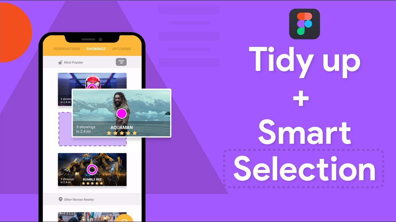 How to Use Smart Selection and Tidy Up | Figma Tutorial - YouTube
