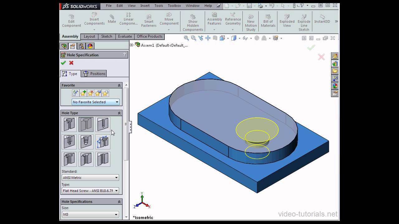 SOLIDWORKS ToolBox Browser part 2 - YouTube