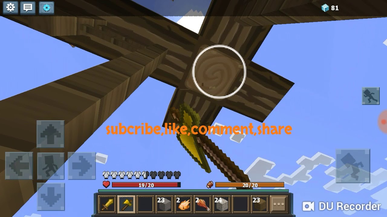 Bermain blockman go blocky mods,game sky wars - YouTube