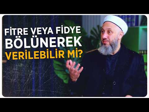 Fitre veya Fidye Bölünerek Verilebilir mi? #ramazan #fitre #fidye #zekat #sadaka