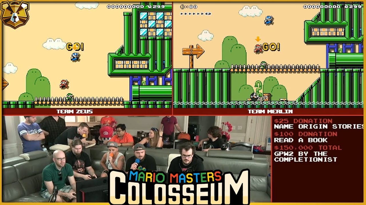 Maker 2 VS Tournament With SpikeVegeta, Cliffy, And GlitchCat! Mario ...
