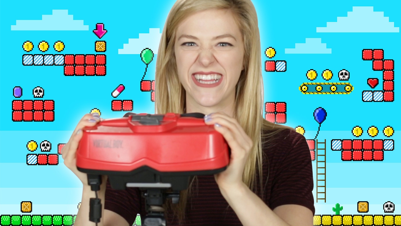 People Play Nintendo's "Virtual Boy" For The First Time - YouTube